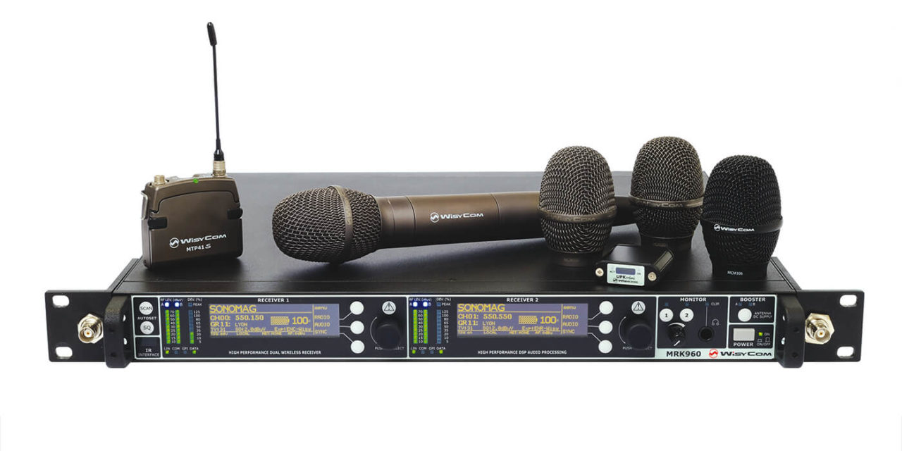 Récepteur HF analogique WISYCOM MRK960 + émetteur MTH400 | SONO MAG