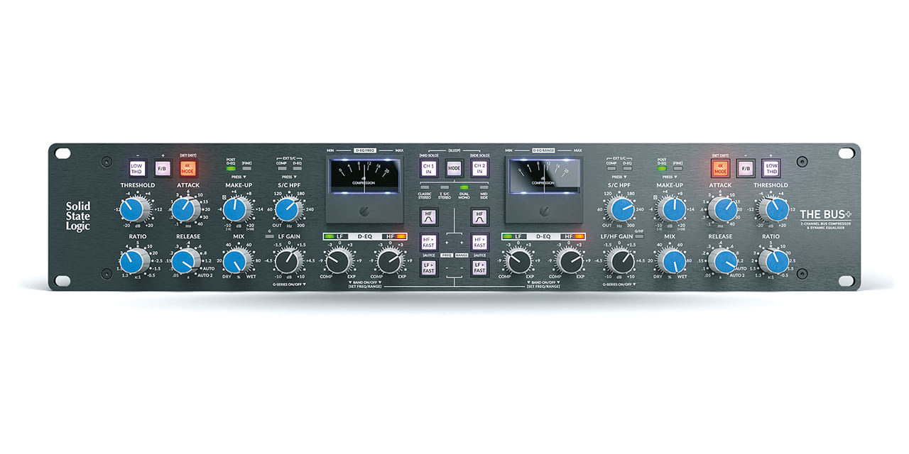 SSL THE BUS+, compresseur de bus 2U | SONO MAG